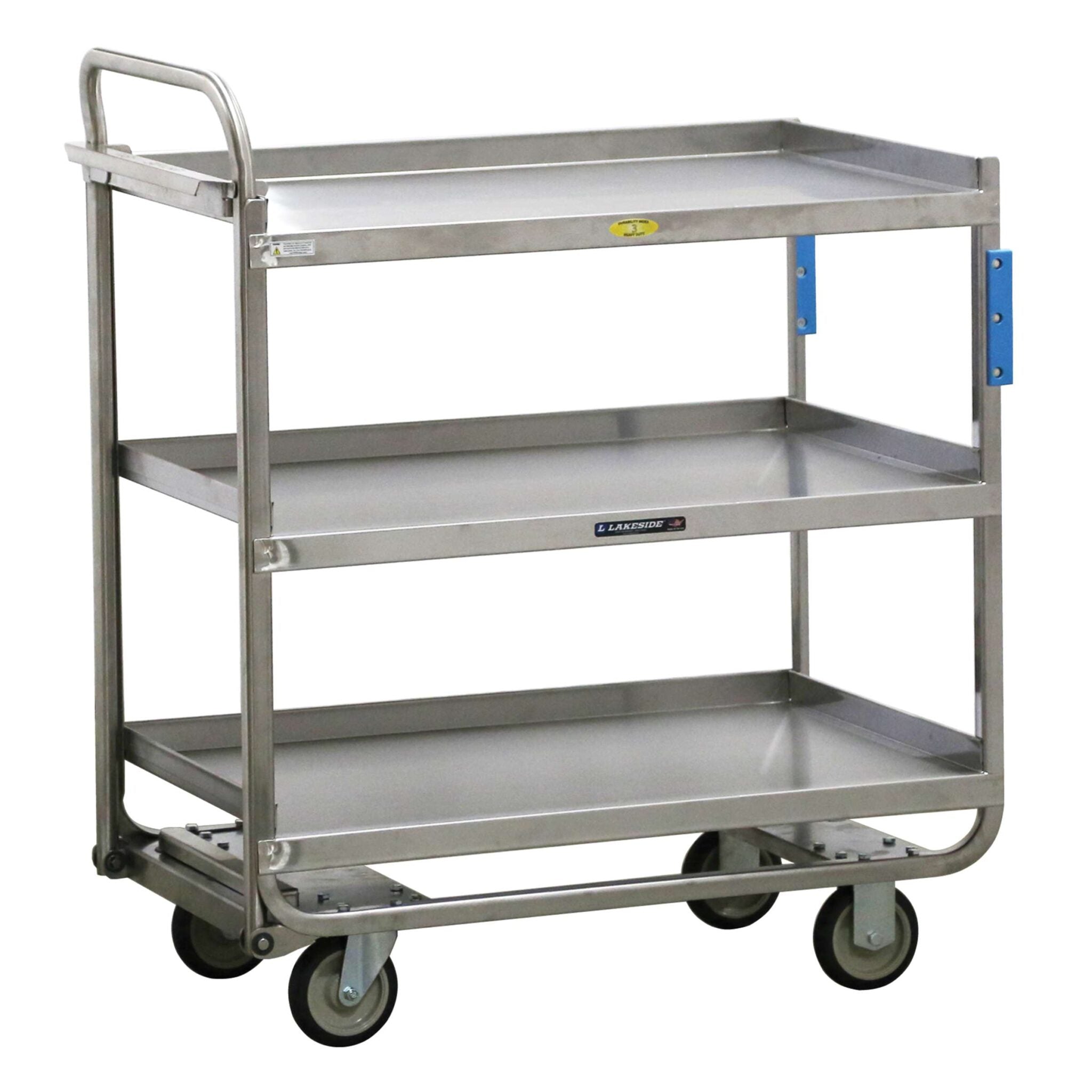 Push-Pull Heavy Duty Utility Cart, 3-tier – Sam Tell Shop Site