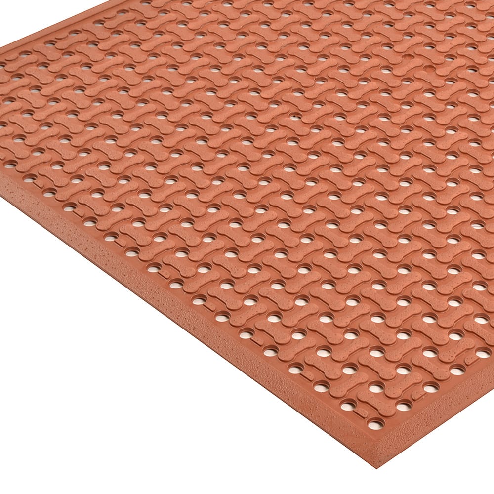Grease-Resistant Floor Mat, 3' x 5', 1/2" thick, red – Sam Tell Shop Site