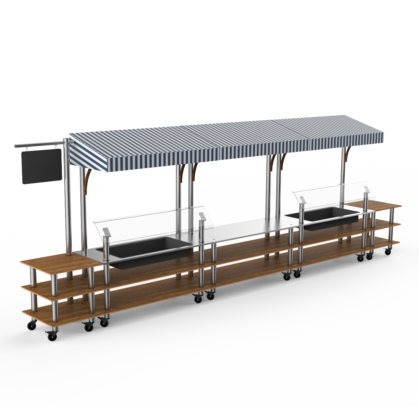 Pro Fish Market Station Modular – Sam Tell Shop Site