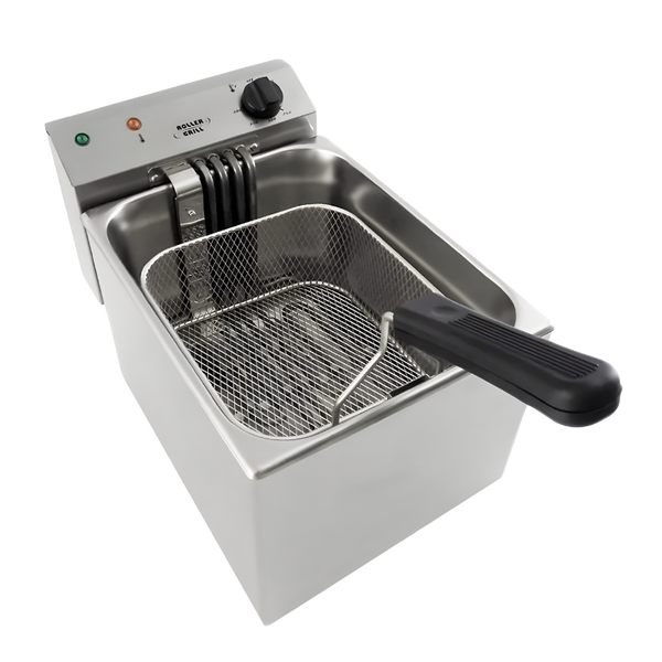 Roller Grill Fryer, countertop, electric, single fry pot, 15 lb. – Sam ...